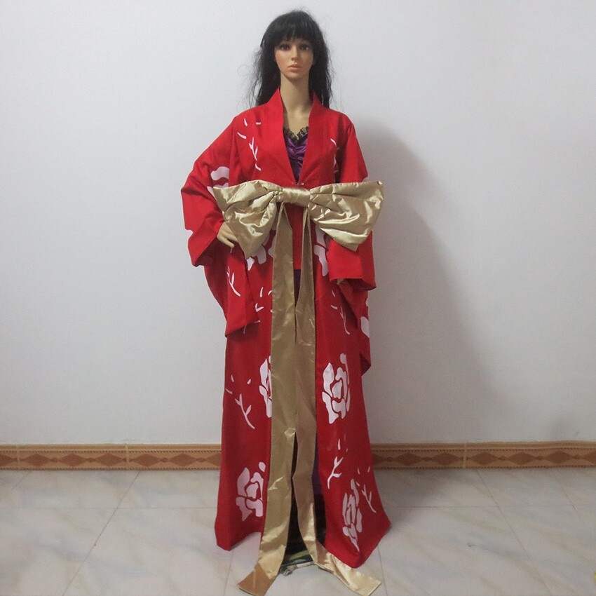 Xxxholic Yuko Ichihara Red Kimono Cosplay Costume Anime Manga xxxHolic ...