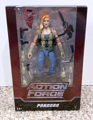 Valaverse Series 3 PANDORA Action Force 6" Figure RARE - NEW, SEALED ...