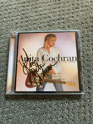 RARE Anita Cochran CD Back to You her debut album 1997 AUTOGRAPHED ...