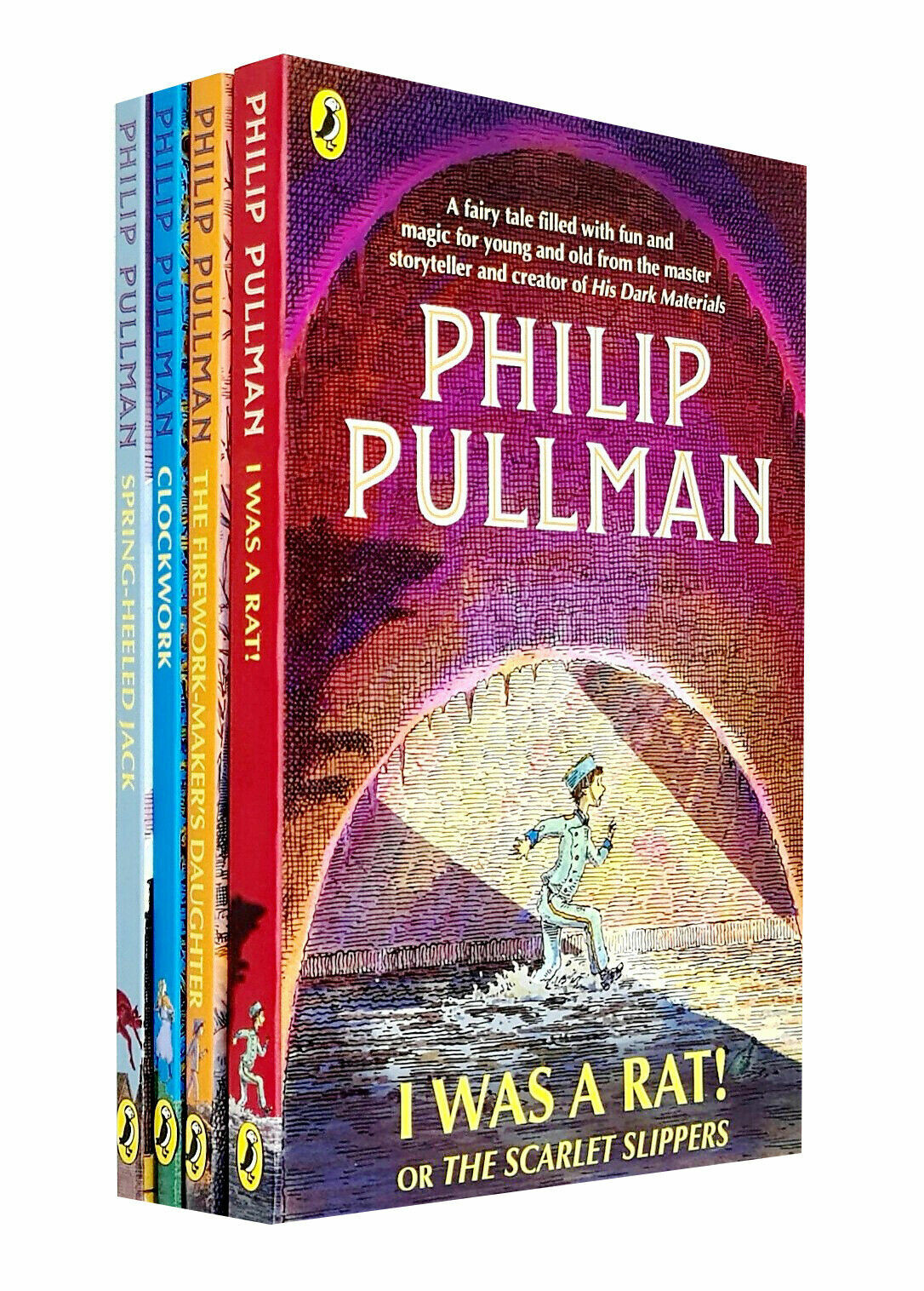 Philip Pullman Collection Scarecrow and His Servant I Was a Rat 4 Books ...