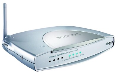 Philips SNB6500 Base Wireless Modem Router Connection Internet ADSL ...