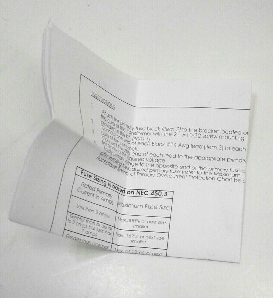 LittelFuse KCCFPX2R 2 Pole Primary Fuse Block Kit With 2 Lead Wires ...