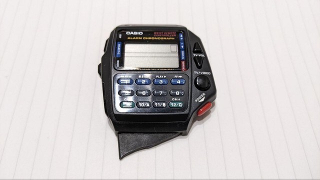 Vintage Casio Cmd-50 Module 1179 Remote Controller Chronograph Watch ...
