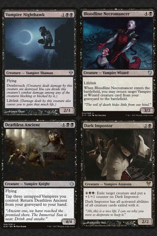 Anowon, the Ruin Sage VAMPIRES Commander Deck Magic MTG Ready-to-Play ...