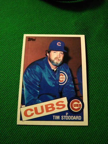 1985 Topps #693 - Tim Stoddard - Chicago Cubs | eBay