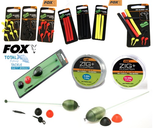 Fox Zig Rig Terminal Tackle *Complete Range* NEW Carp Fishing Tackle ...
