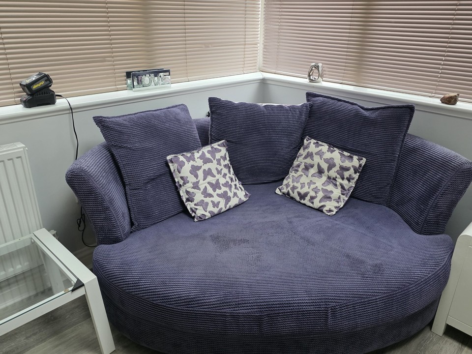 DFS Cuddle Sofa with Cushions | eBay UK