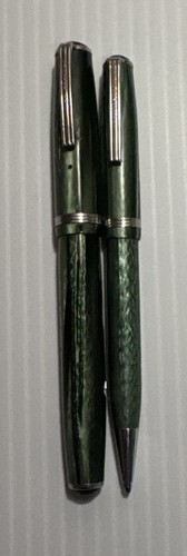 Vintage GREEN ESTERBROOK FOUNTAIN PEN & PENCIL SET ~ 2556 NIB | eBay