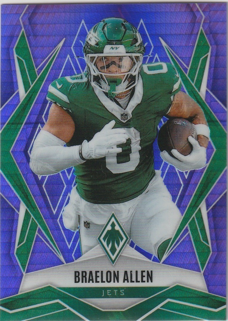 2025 Panini Phoenix - Braelon Allen #17 Purple Hyper /249 for sale ...
