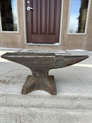 Vintage Blacksmith Anvil Hay Budden 106Lb Anvil Blacksmithing Tools | eBay