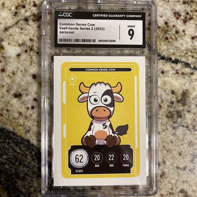 COMMON SENSE COW VeeFriends Compete And Collect Card Core Series 2 ...