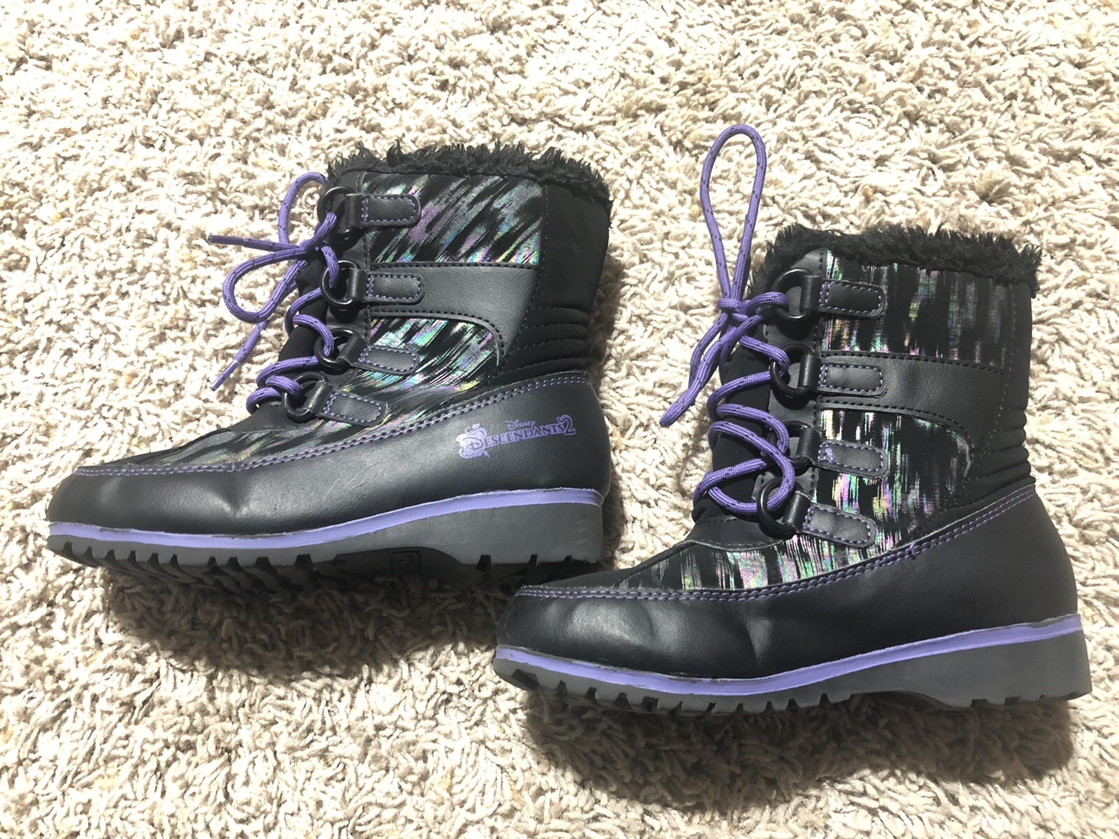 Shoes Girls Size 13 Disney Descendants 2 Snow Boots | eBay