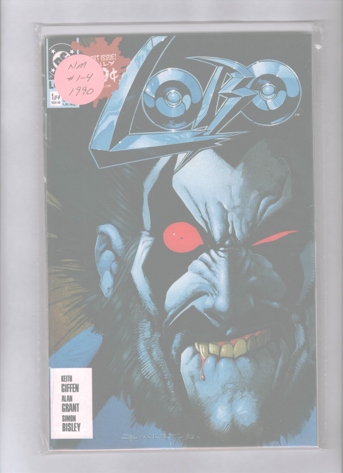 Lobo #1-4 (Keith Giffin/Simon Bisley) Mini Series-DC Comics NM ...