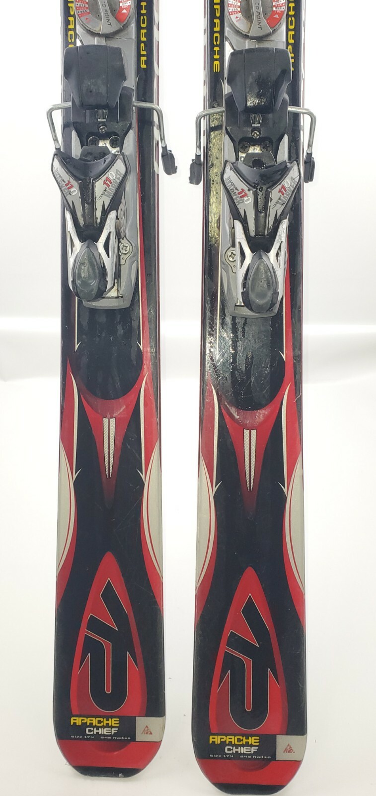 K2 Apache Chief Skis 174cm w/ Marker 11.0 Bindings | eBay