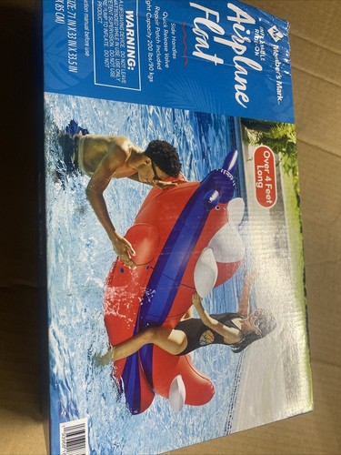 Member's Mark Novelty Ride-On Pool Float - Airplane New | eBay