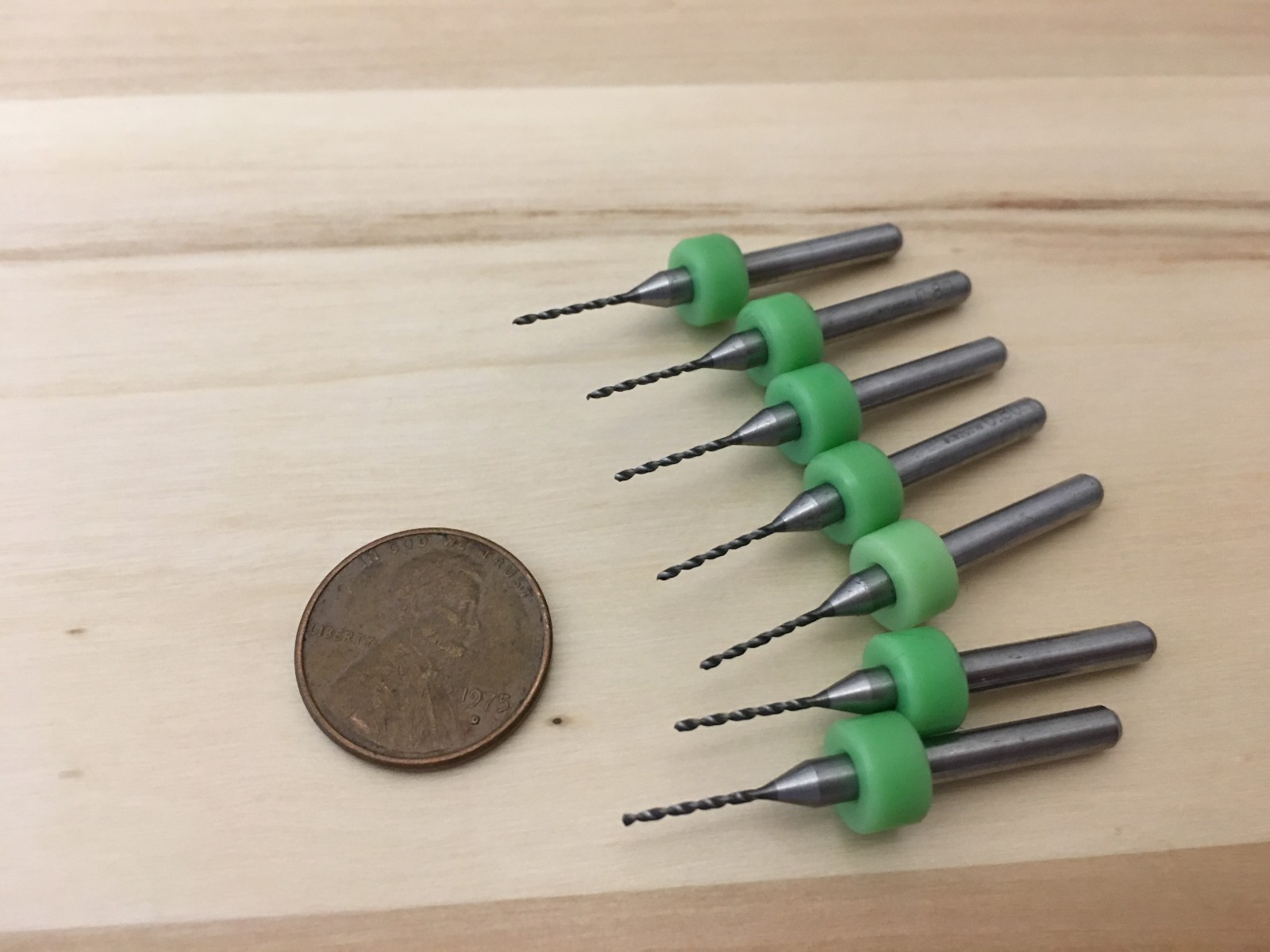 7 Piece .8mm Micro Drill Bits 3D Printer Nozzle Cleaning PCB kit ...