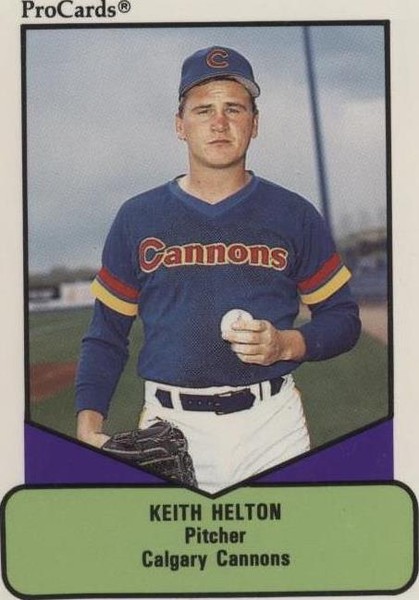 1990 ProCards AAA Future Stars - #111 Keith Helton (RC) for sale online ...