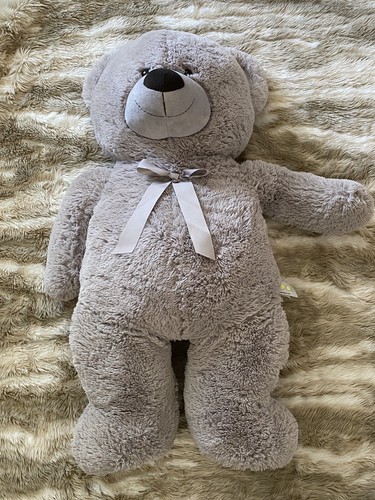 2018 Joon Plush Teddy Bear Oversized 36In Large Grey Video Link In ...
