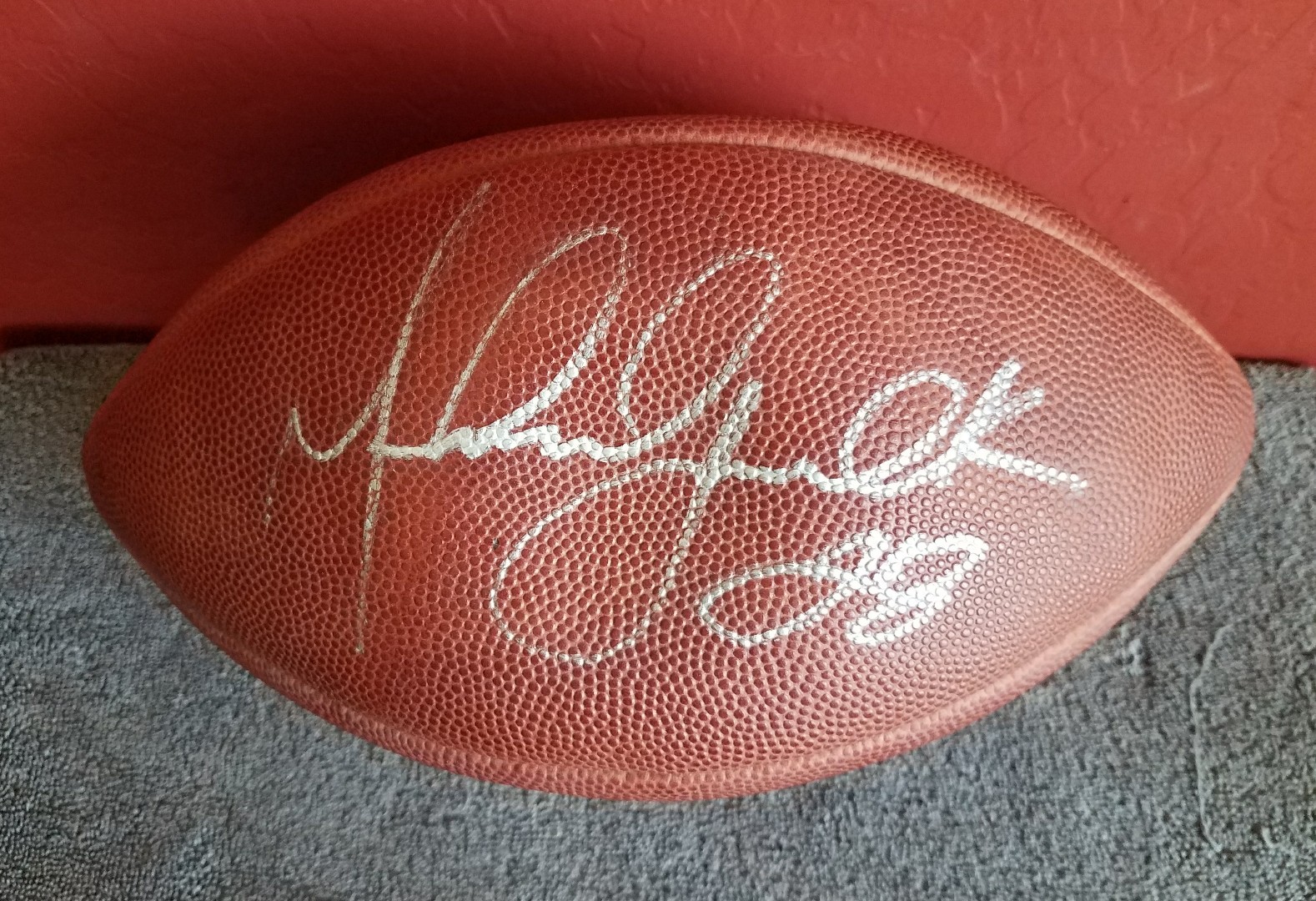 MARSHALL FAULK Autograph Duke Football JSA Certified Signed St Louis ...