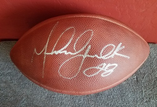 MARSHALL FAULK Autograph Duke Football JSA Certified Signed St Louis ...