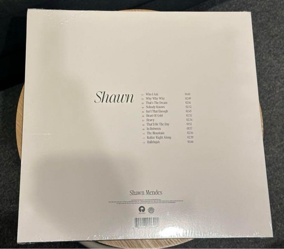 Shawn Mendes Shawn Vinyl Album with Autograph Card New Sealed | eBay