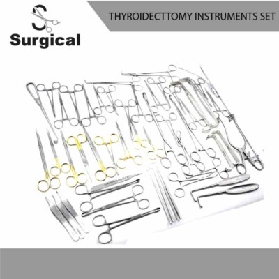 Thyroidectomy Surgical Instruments Set 53 Pcs General Surgery | eBay