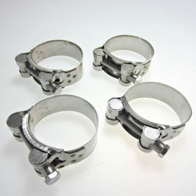 Heavy Duty Stainless Steel Motorcycle Exhaust Banjo Clamp Clip 48mm ...