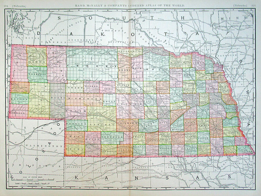 Map Of Nebraska