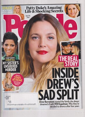 People April 18, 2016 Drew Barrymore, Tamron Hall, Patty Duke, Khloe ...