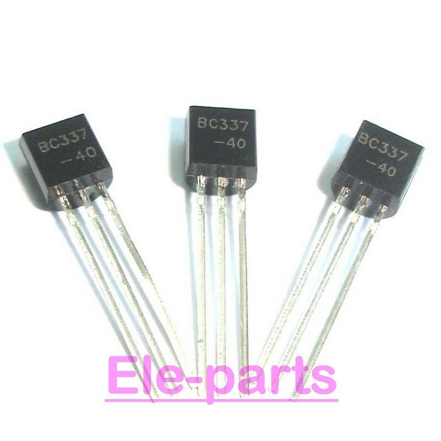 100 Pcs Bc337-40 To-92 C33740 Amplifier Transistors NPN Silicon for ...