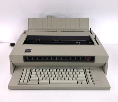 Typewriters & Word Processors - Typewriter Daisy Wheel Font