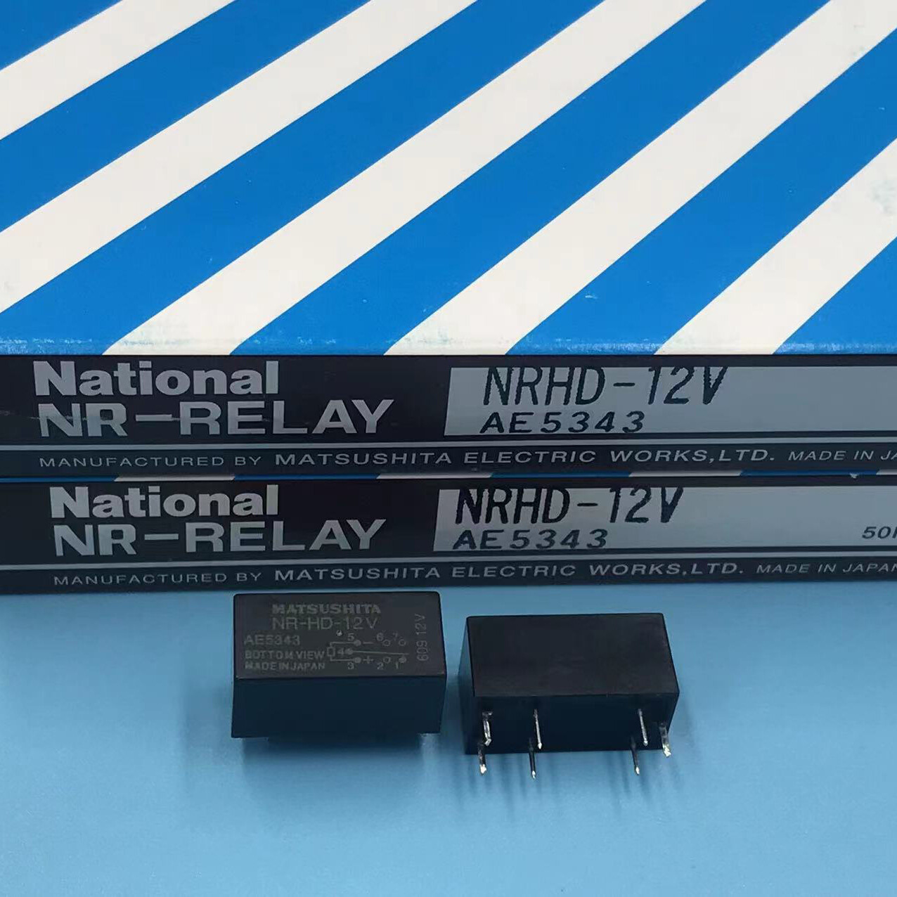 1PC Matsushita Relay NR-HD-12V 12VDC Solid State Relay 7 Pins | eBay