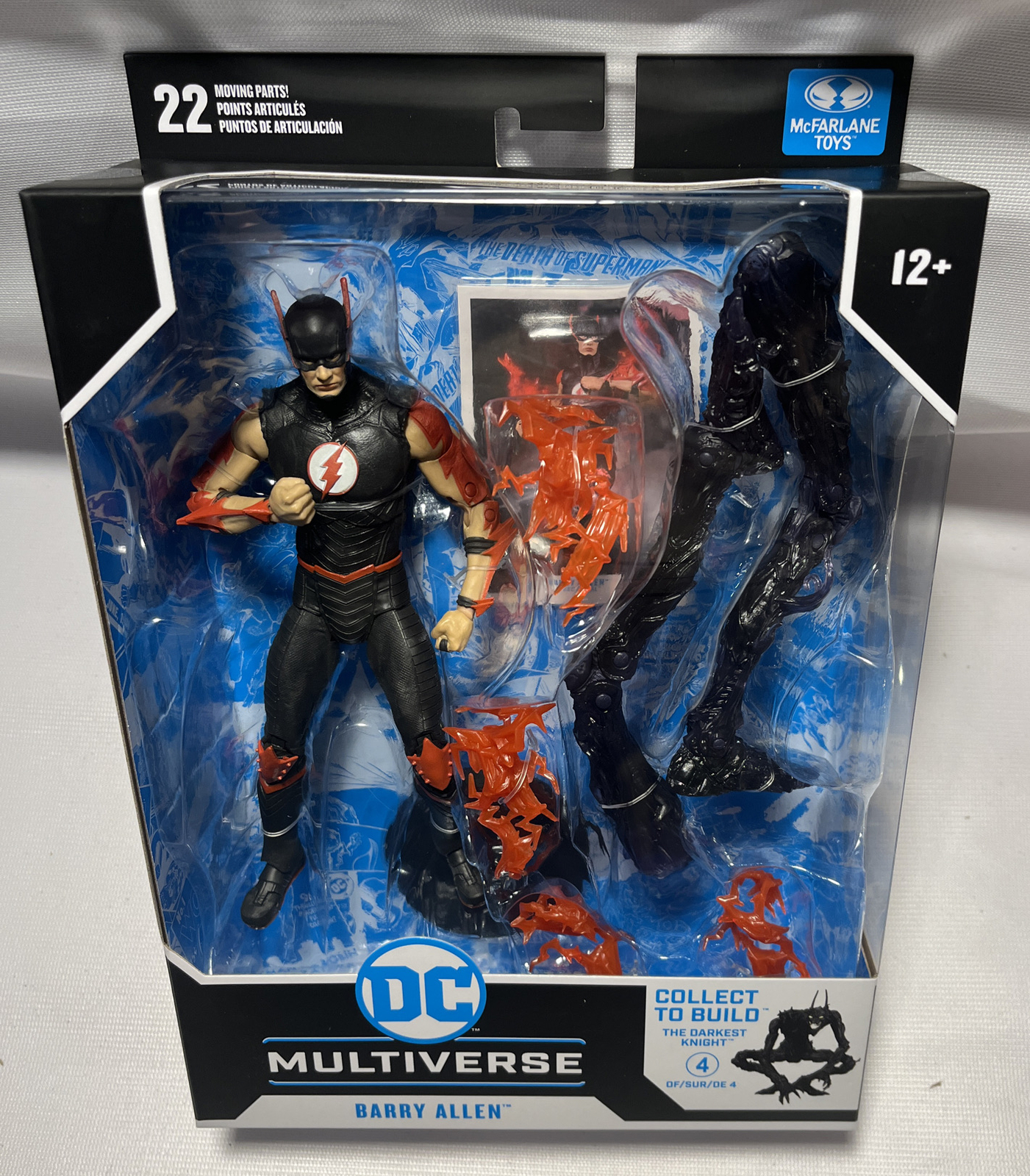 McFarlane DC Multiverse Barry Allen SPEED METAL BAF Darkest Knight 7" Action Fig | eBay