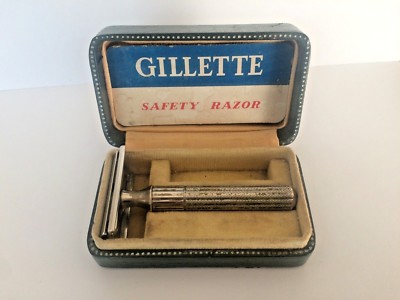 Vintage Rare Gillette Authentic Safety Razor Marque Deposee with Box ...