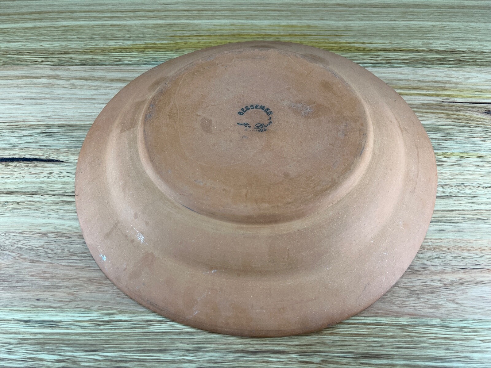 Bessemer Ceramic Terracotta Glazed Platter by Jan Lewis Made in ...