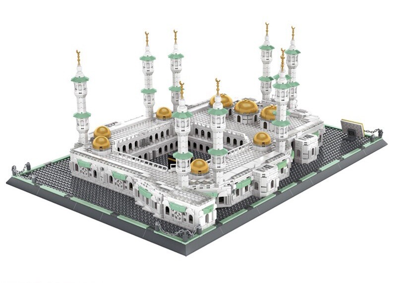 Masjid Al Haram Building Blocks Set 2291 Pcs Grand Mosque of Mecca ...