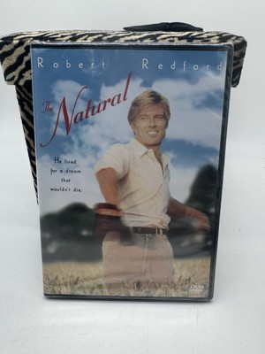 The Natural (DVD, 2001, Dual Layer Disc) Robert Redford NEW & SEALED ...