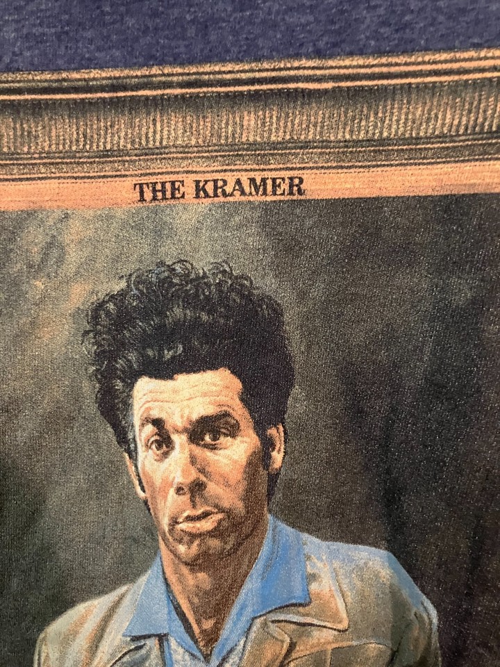 Seinfeld "The Kramer" Portrait T-Shirt Men's Size 2XL | eBay