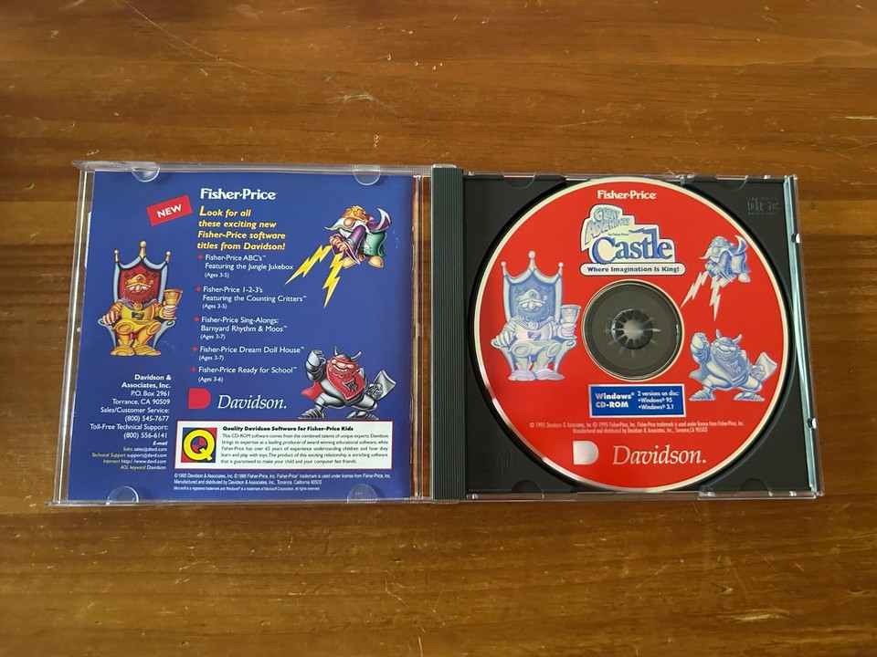 Fisher-Price Great Adventures: Castle Jewel Case (PC, 2001) Windows | eBay