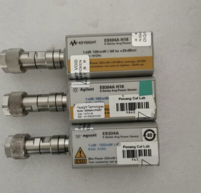 HP/AGILENT/KEYSIGHT E9304A 18ghz Average Power Sensor opt:H18- | eBay
