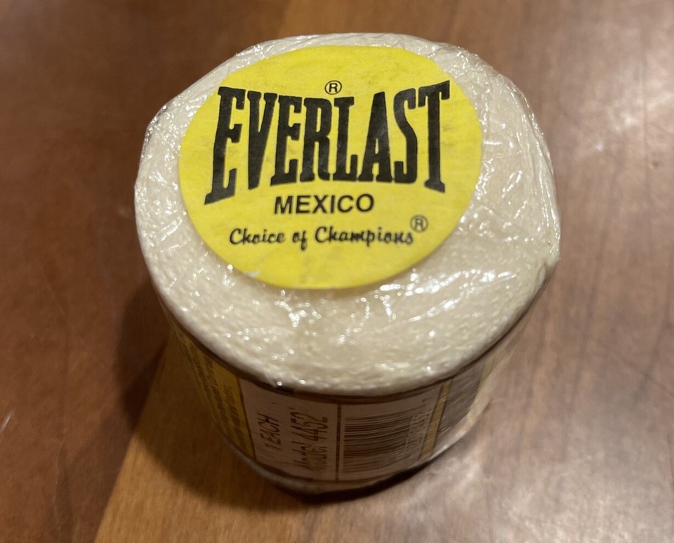 Everlast Boxing Hand Wrap White Wrapping Model 4452 2” X 236” Choice Of ...