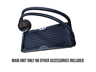 MAIN UNIT ONLY* NZXT Kraken 240mm Radiator CPU Liquid Cooler MAIN UNIT ...