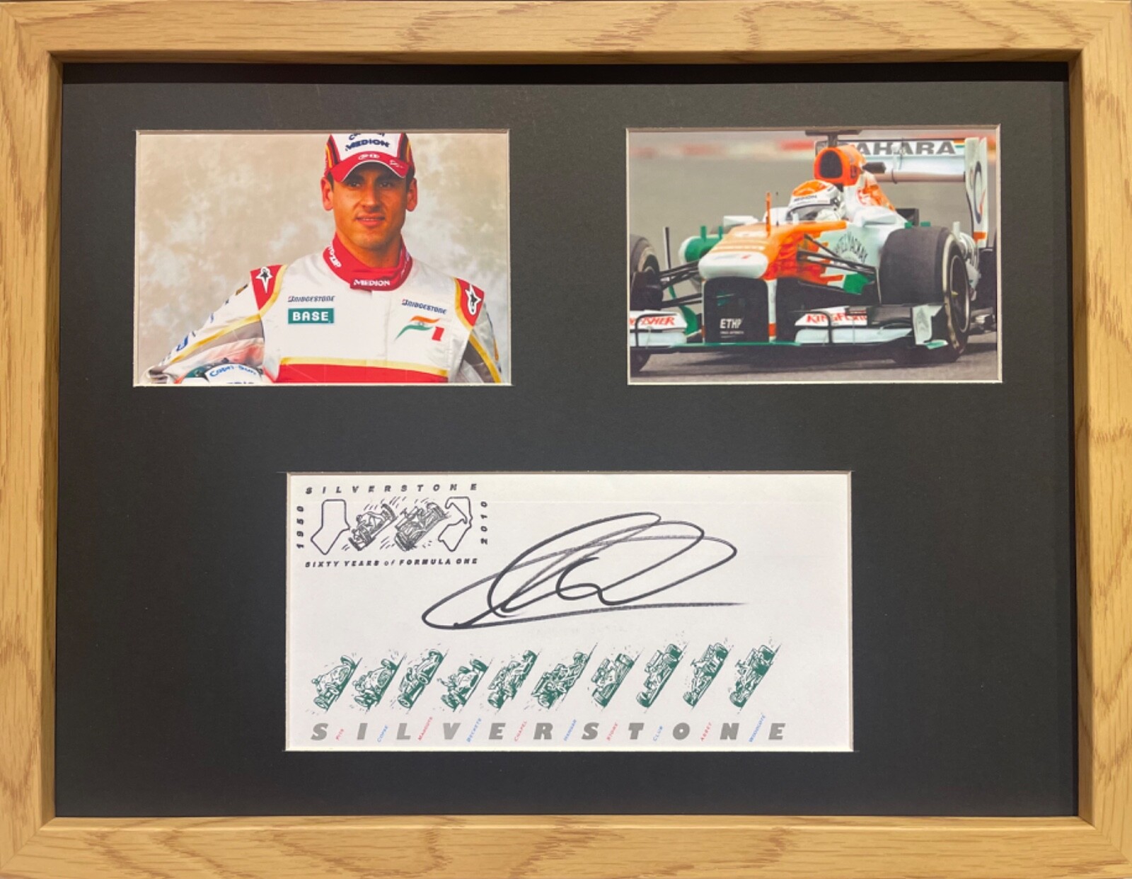 Adrian Sutil Formula 1 Hand Signed FDC Presentation Framed 16 x 12 inch ...