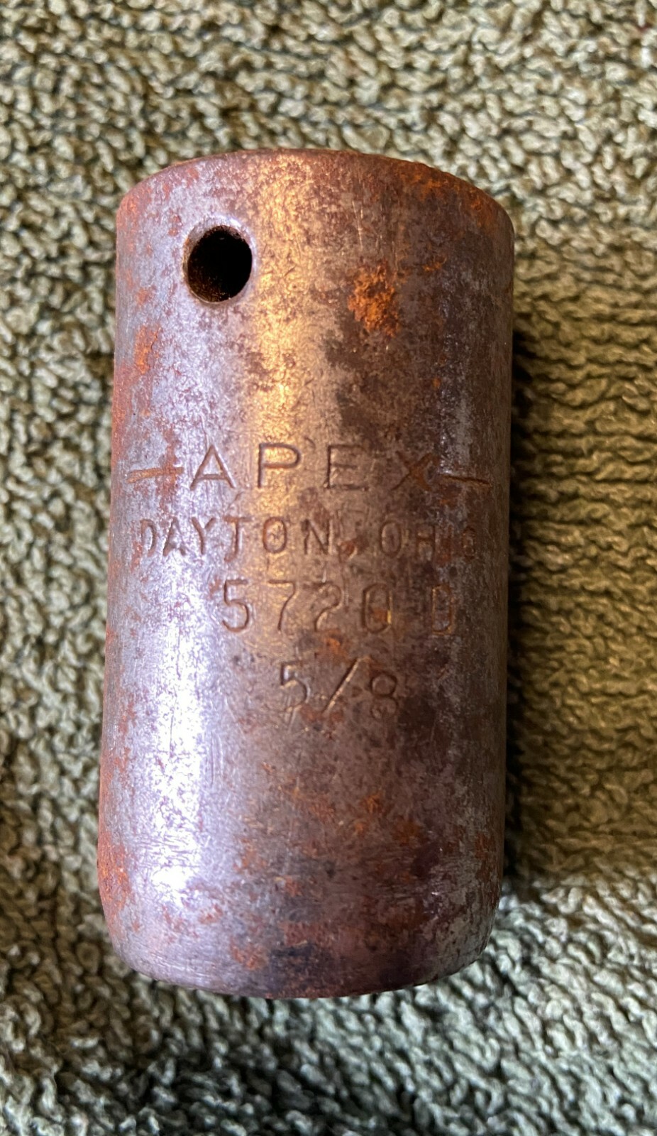 VINTAGE APEX 5720D 1/2" DRIVE 5/8 8 POINT IMPACT SOCKET - Dayton, OH ...