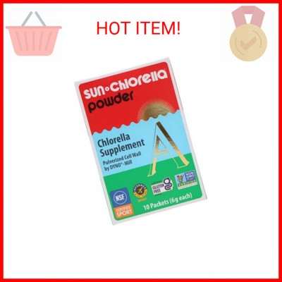Sun Chlorella Powder Green Algae Superfood Supplement Supports Whole ...