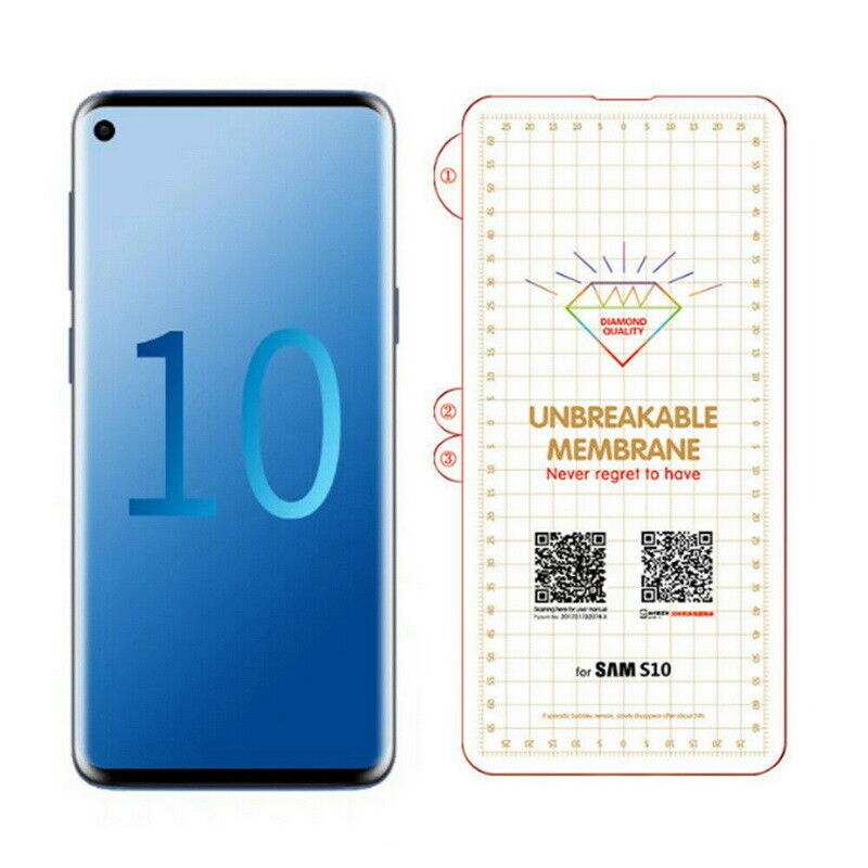 10D Soft Hydrogel Clear Full Coverage Screen Protector Gel Film For ...