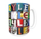 RYLEY Coffee Mug / Cup featuring the name in photos of sign letters | eBay