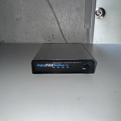 Vintage Supra Fax Modem 288 | eBay