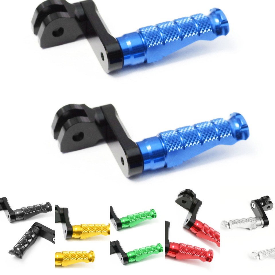 Red R-FIGHT 1.5" Extended Front Foot Pegs For Kawasaki Z1000 10 11 12 ...