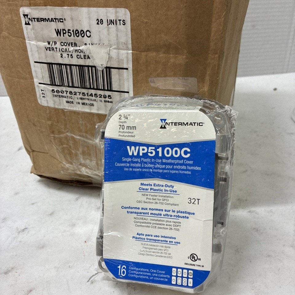 Intermatic WP5100C Single-Gang In-Use Cover Box Of 20 | eBay